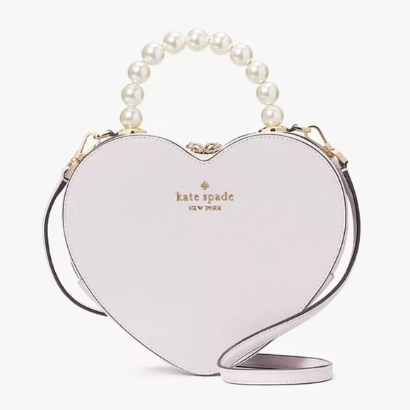 kate spade | Bags | Kate Spade Love Shack Heart Crossbody Lilac ...